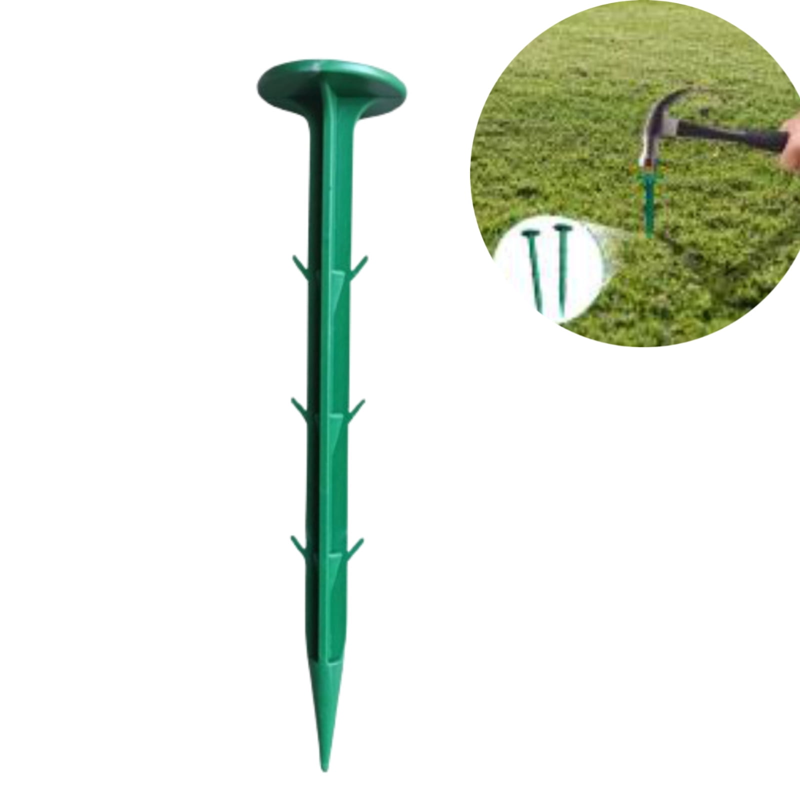 ZKIRBJV Heavy-Duty Garden Staples - 11cm Eco-Friendly Pins for Securing ...