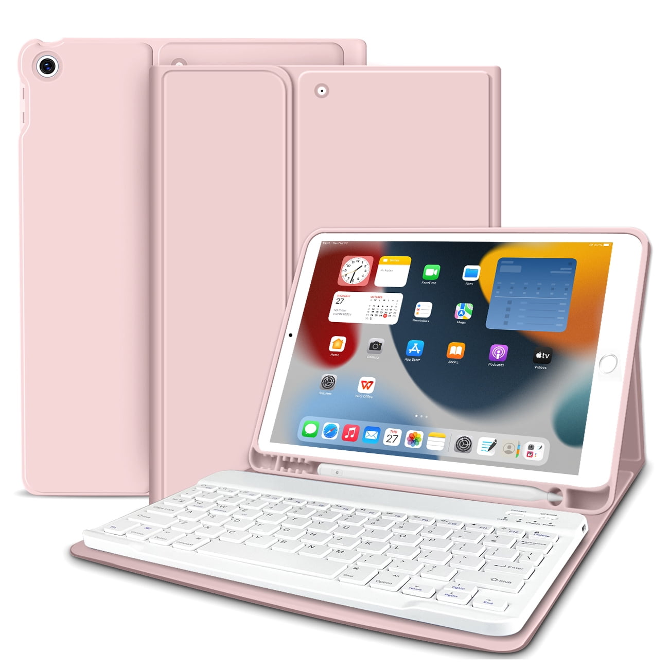 ZKTUYU iPad 10th Generation Case with Keyboard 10.9 Inch - Wireless ...