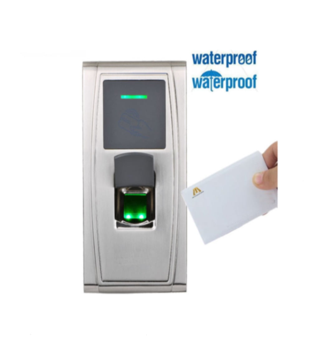 ZKTeco MA300 Metal Outdoor Waterproof Fingerprint Access Control Attendance All-in-One Machine ...