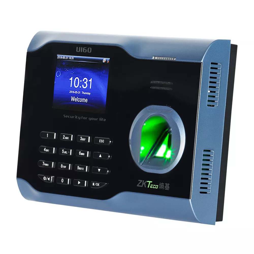 Zkteco U160 Wifi Ic Adms Fingerprint Face Recognition Time Attendance Tcp Ip