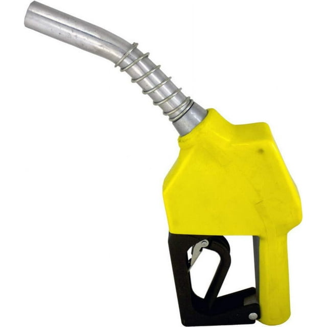 ZL-11AP Yellow Automatic Fueling Nozzle, 3/4” NPT Inlet, 13/16” Spout ...