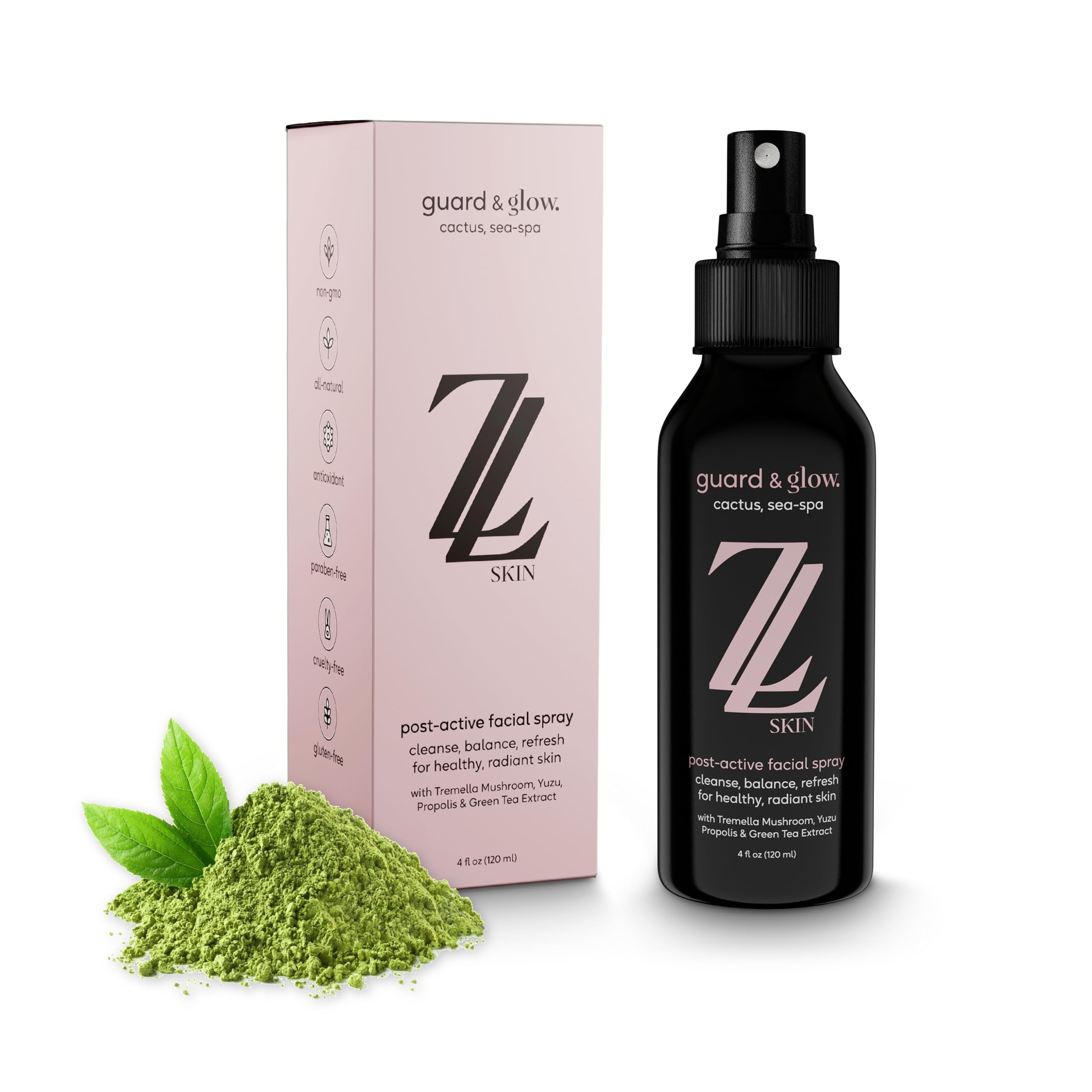 ZL SKIN Guard & Glow Hydrating Face Skin Care Mist - Moisturizes ...