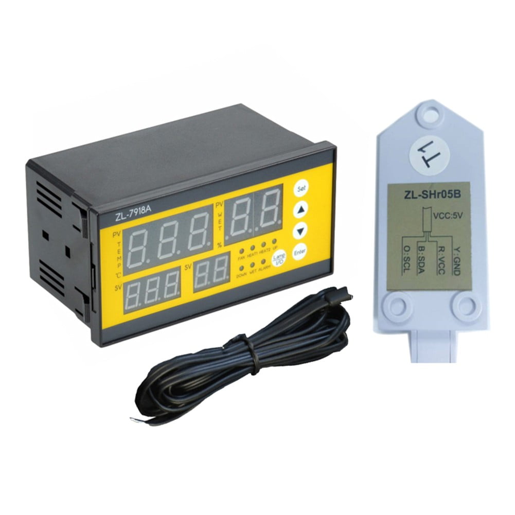 Zl7918A Digital Controller For Egg Incubators Temperature And Humidity ...
