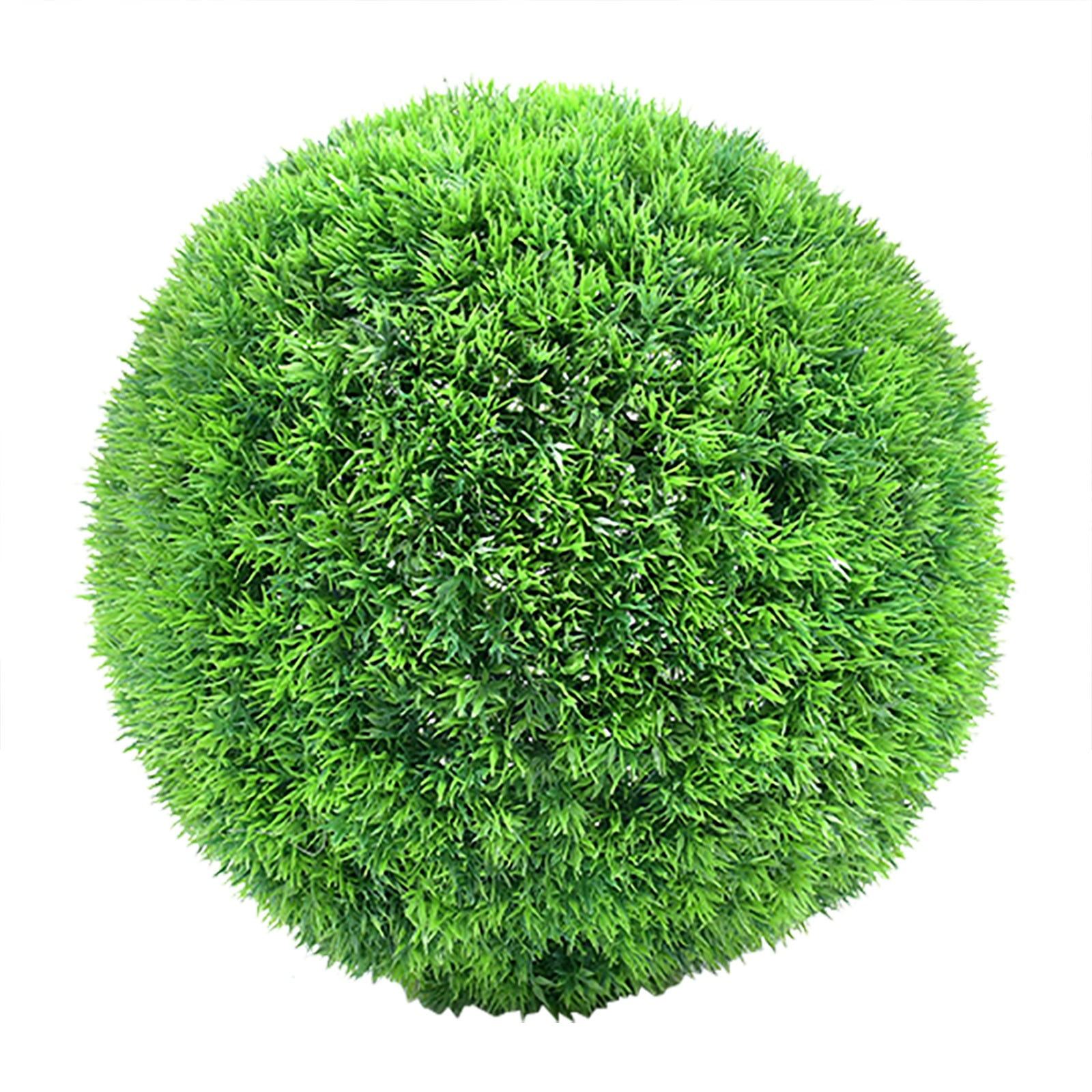 ZLBDYG Artificial Plant Topiary Ball Faux Green Round Leaf Artificial ...