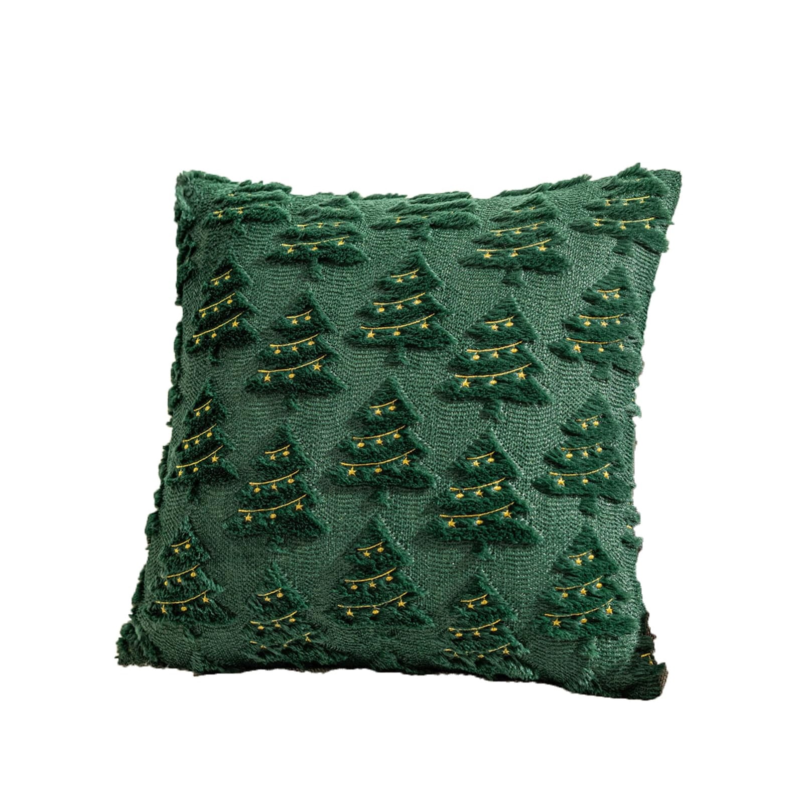ZLBDYG Christmas Tree Design Throw Pillow 17x17 Inch - Soft Plush ...