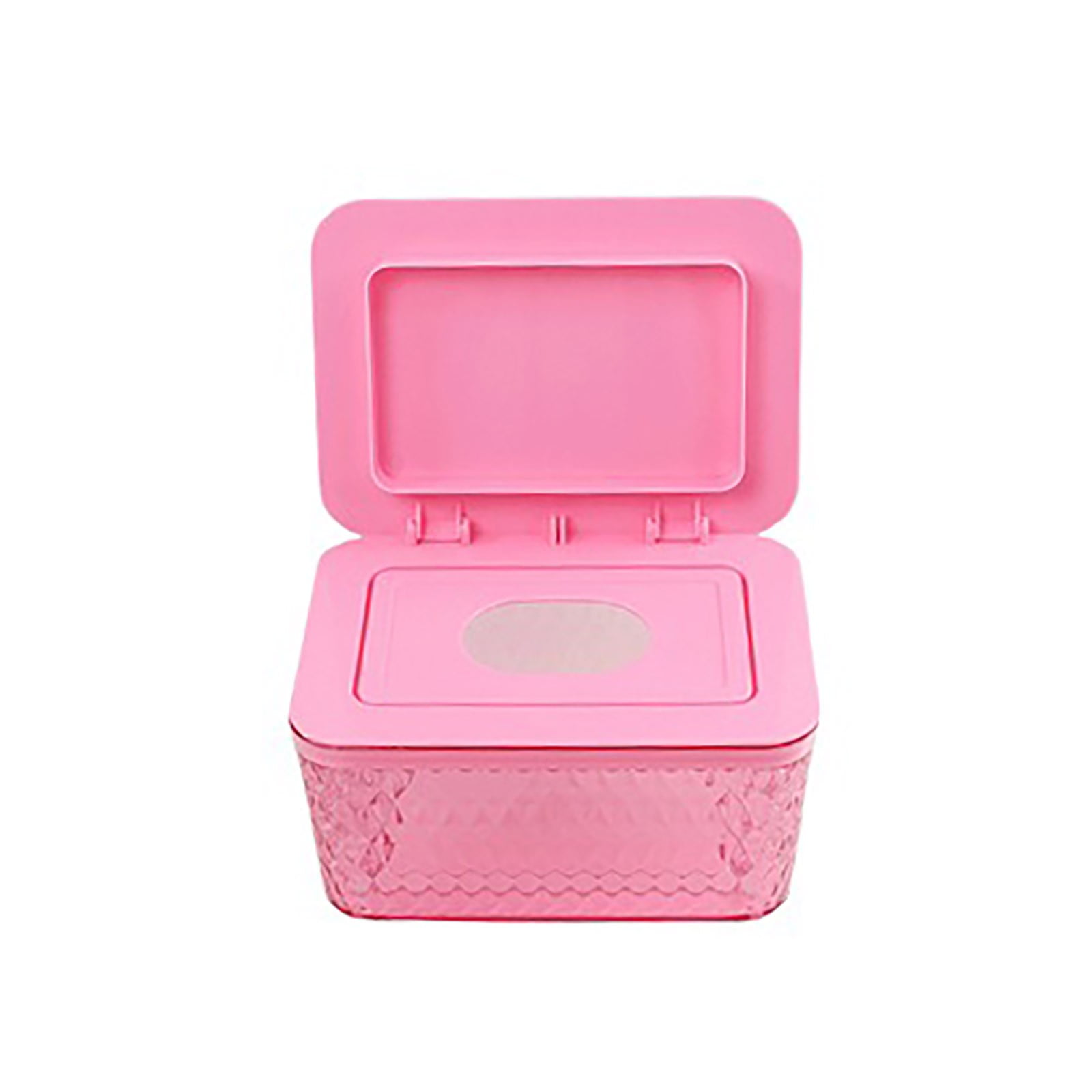 ZLBDYG Clear Waterproof Tissue Box - Refillable Plastic Wipes Dispenser ...