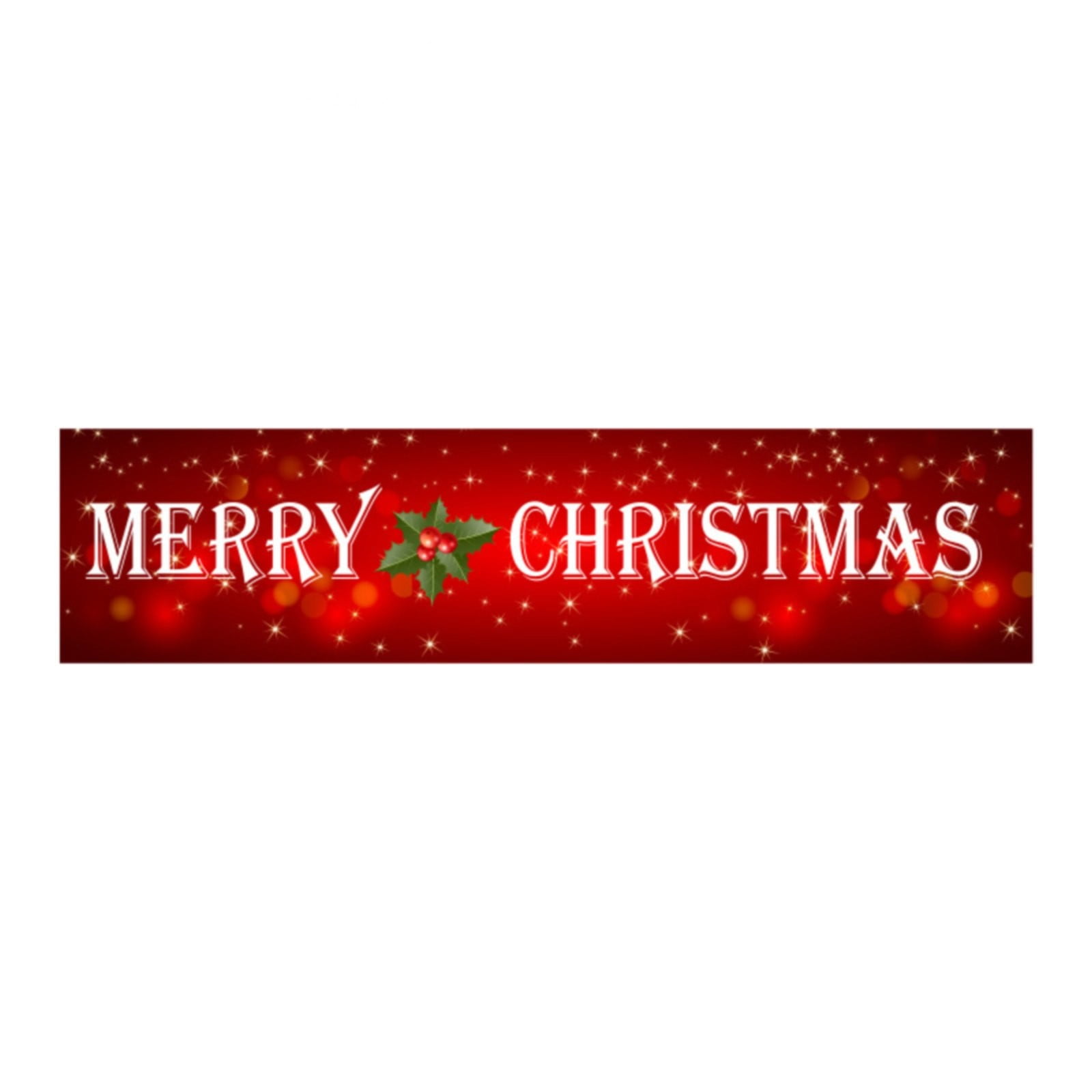 ZLBDYG Large Merry Christmas Banner - Outdoor Indoor Hanging Decor with ...