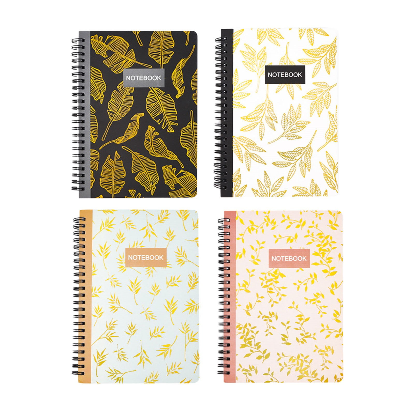 ZLBDYG Spiral Notebook, A5/A6/A7/B5 Hardcover Spiral Notebook for Work ...