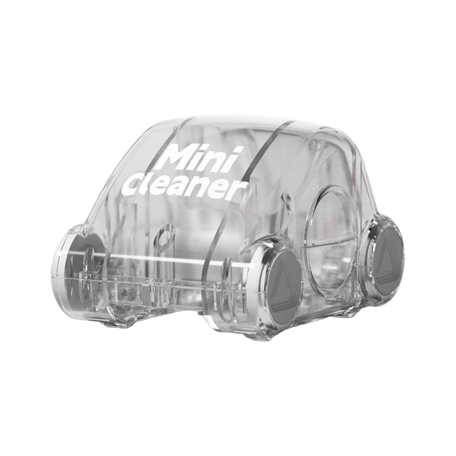 ZLBDYG Transparent Mini Desktop Cleaner with Car Shaped Design, Manual ...