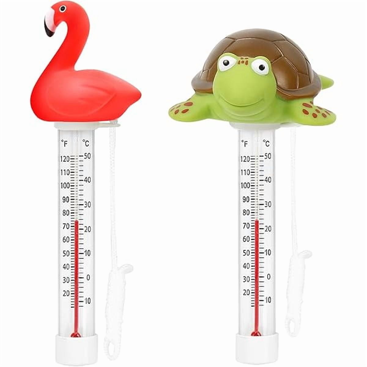 ZLC 2 Pack Floating Pool Thermometer, Large Size Easy Read for Water ...