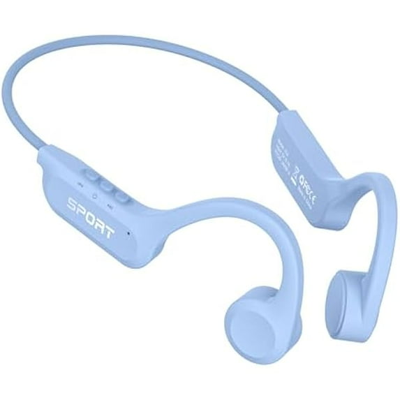 ZLC Bone Conduction Headphones Bluetooth 5.4, Open Ear Headphones 10H ...