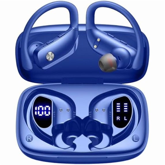 ZLC Ear Buds Wireless Earbuds Bluetooth Headphones with 80H Playtime ...