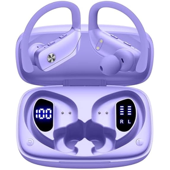 ZLC Ear Buds Wireless Earbuds Bluetooth Headphones with 80H Playtime ...