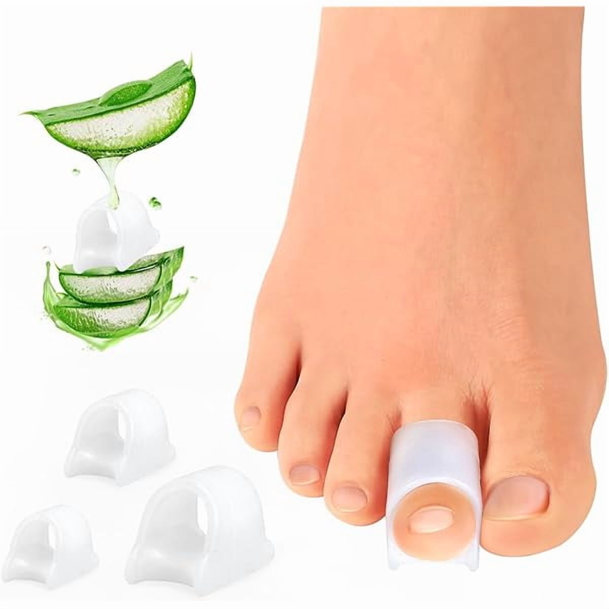 ZLC Gel Hammer Toe Corrector for Women - Toe Straighteners for Curled ...