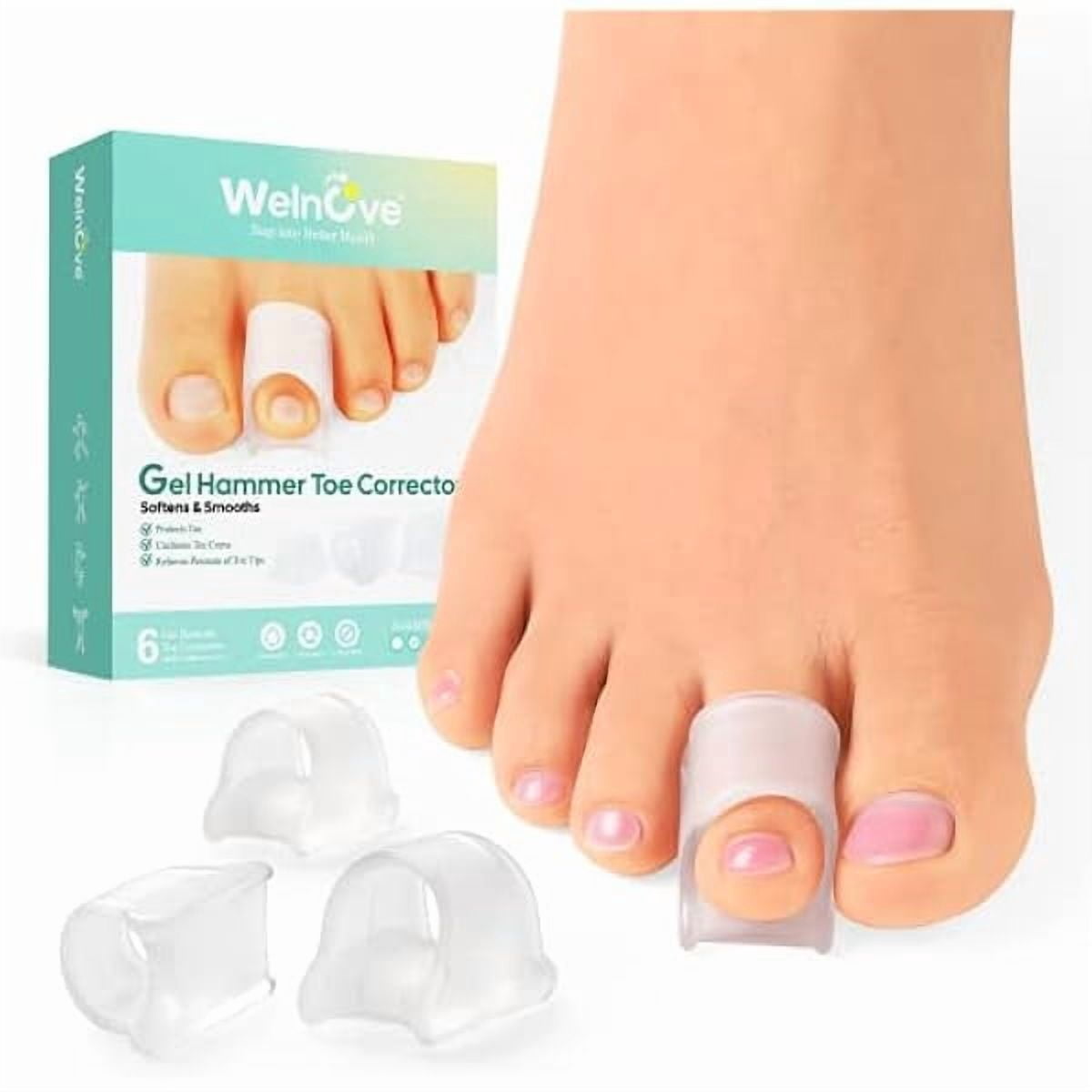 ZLC Hammertoe Corrector - Toe Straightener to Curled Toes, Broken toe ...