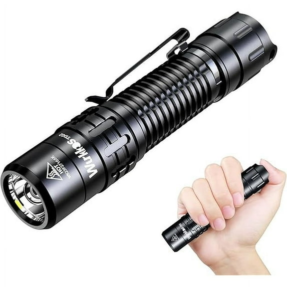 ZLC TD02 Led Tactical Flashlight, Super Bright Pocket Flashlights ...