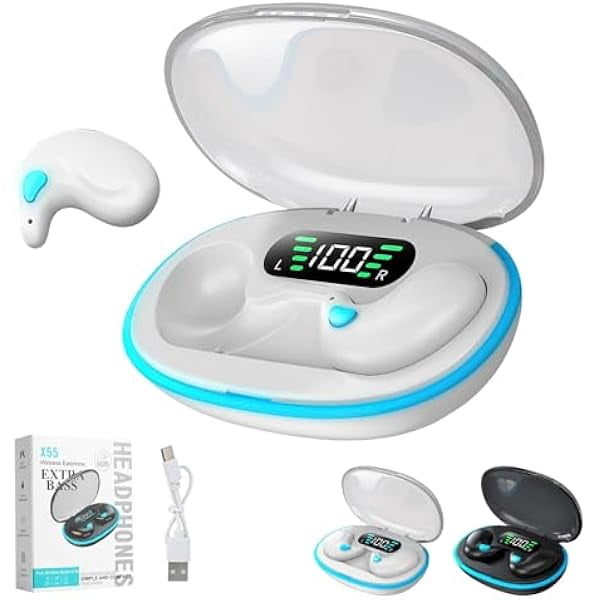 ZLC Wireless Earbuds - Bone Conduction Sleep Bluetoothh | in Ear ...