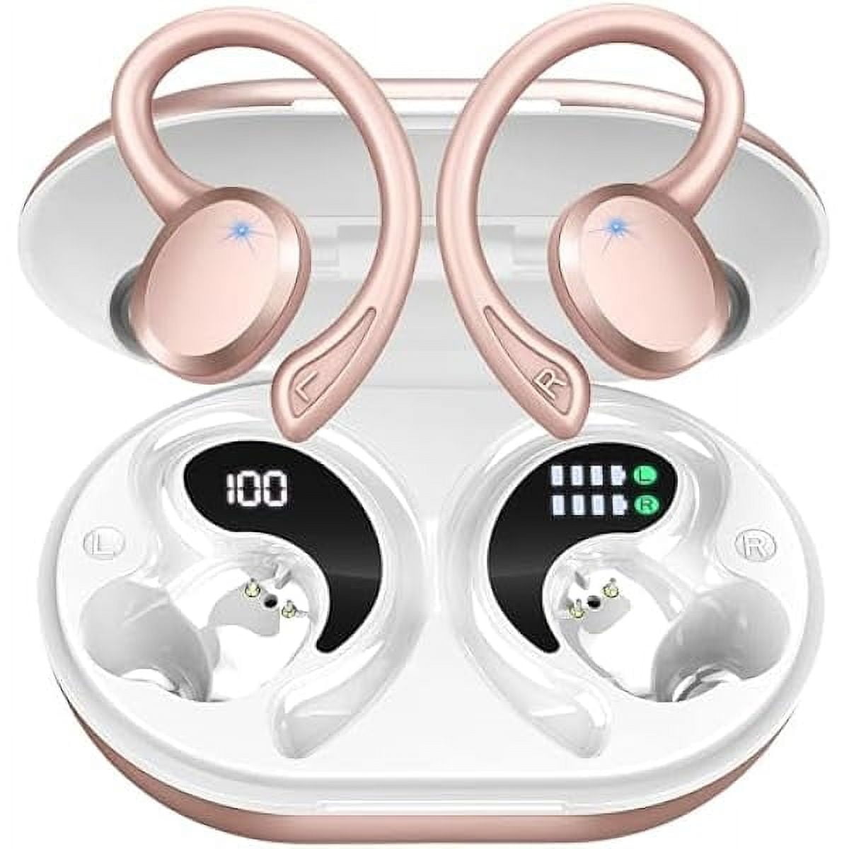 ZLC Wireless Earbuds Sport, Bluetooth 5.3 Headphones Bass Hi-Fi Stereo ...