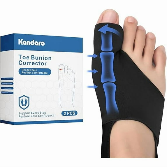 ZLC2-Pack Bunion Corrector for Women & Men – Toe Straightener & Spacers ...