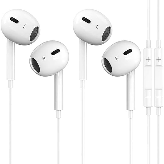 ZLC2 Packs-for Wired Headphones Wired Earbuds/Earphones Nosie Reduction ...