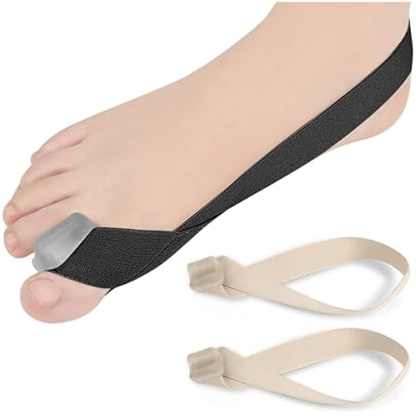 ZLC2 pcs Toe Correction Belt Hallux Valgus Bunion Corrector Big Toe ...