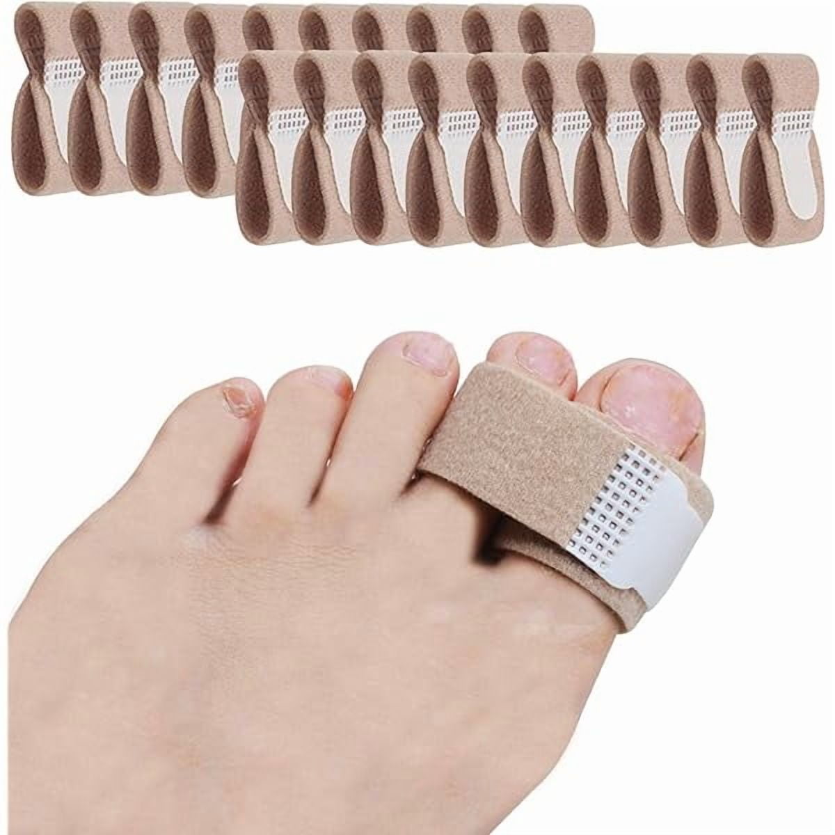 ZLC20 Pieces Broken Toe Wraps, Cushioned Bandages, Hammer Toe Separator ...