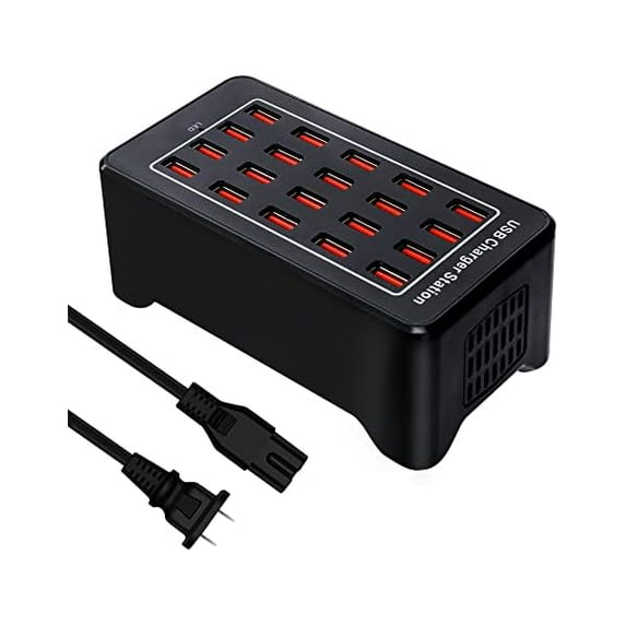 ZLC20-Port Desktop USB Charging Station - 100W Multi-Function Smart ...