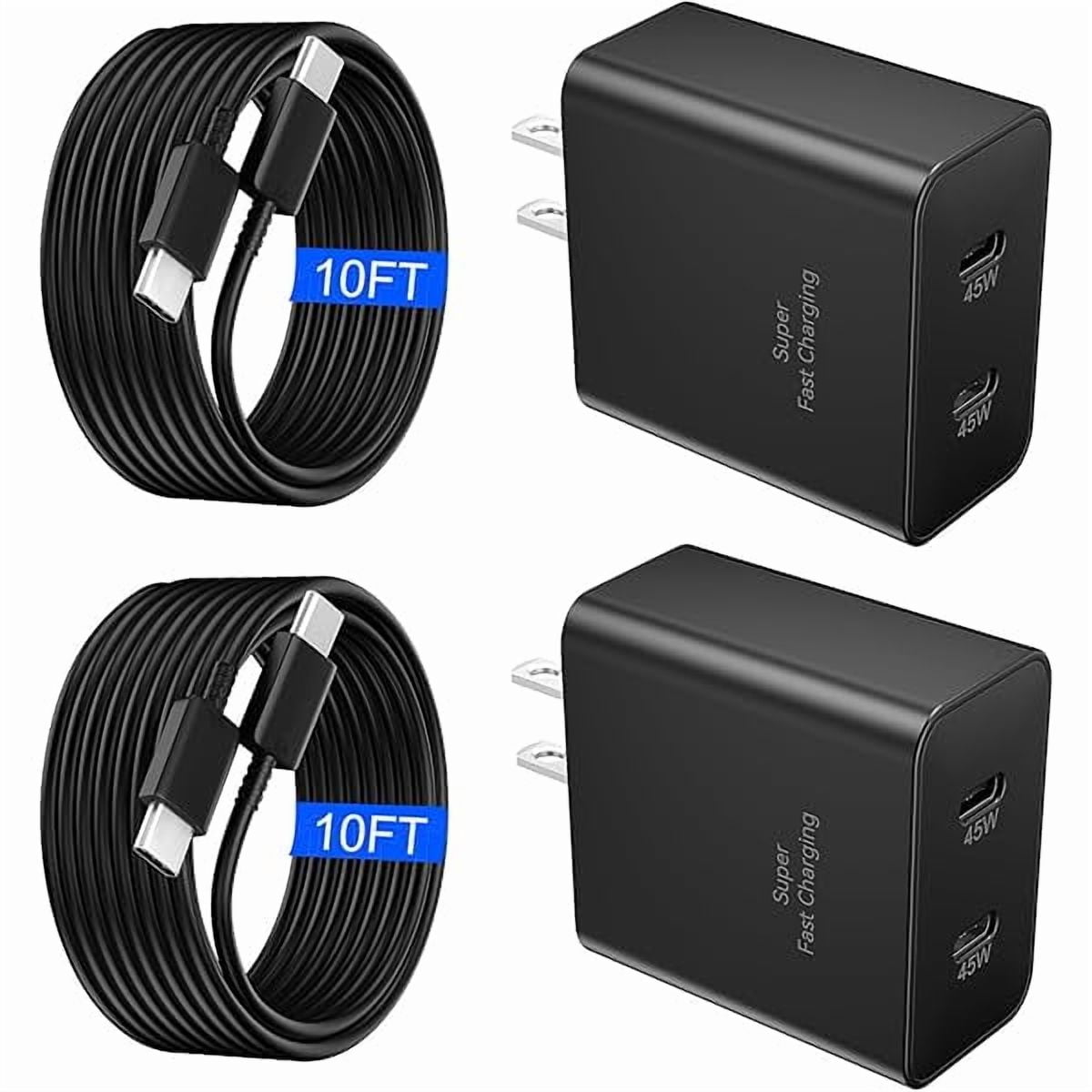 ZLC45W Samsung Super Fast Charger USB C, Type C Chargers Fast Charging ...