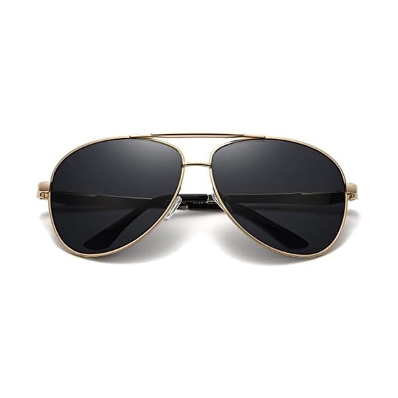 ZLCBBig XL Wide Frame Extra Large Polarized Aviator Sunglasses for Big ...