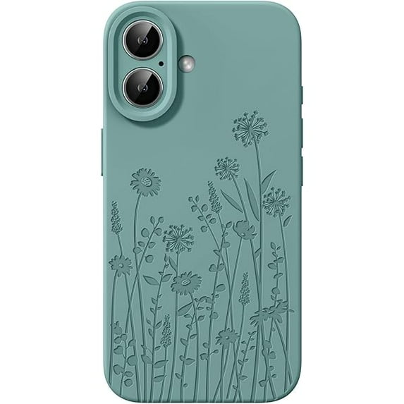 ZLCBLiquid Silicone Case for iPhone 16 Compatible with Magsafe, Fall ...