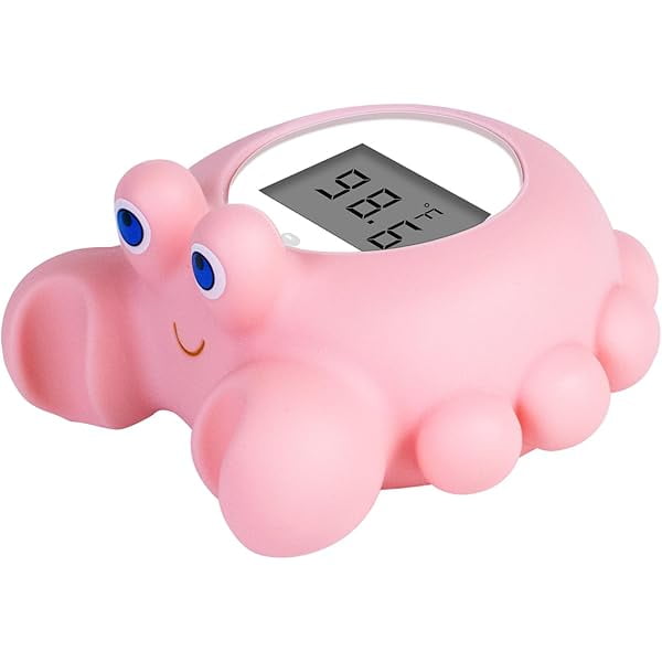 ZLCBaby Bath Thermometer Newborn, BPA-Free Safety Digital Bath Tub ...