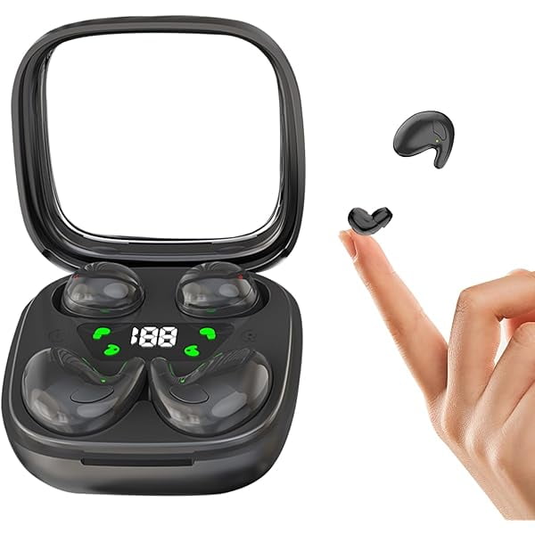 ZLCFlat Sleep Mini Invisible Small Tiny Earbuds Wireless Bluetooth Ear ...
