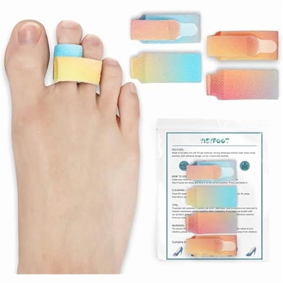 ZLCHammer Toe Corrector for Women, Fabric Buddy Wraps to Protect and ...