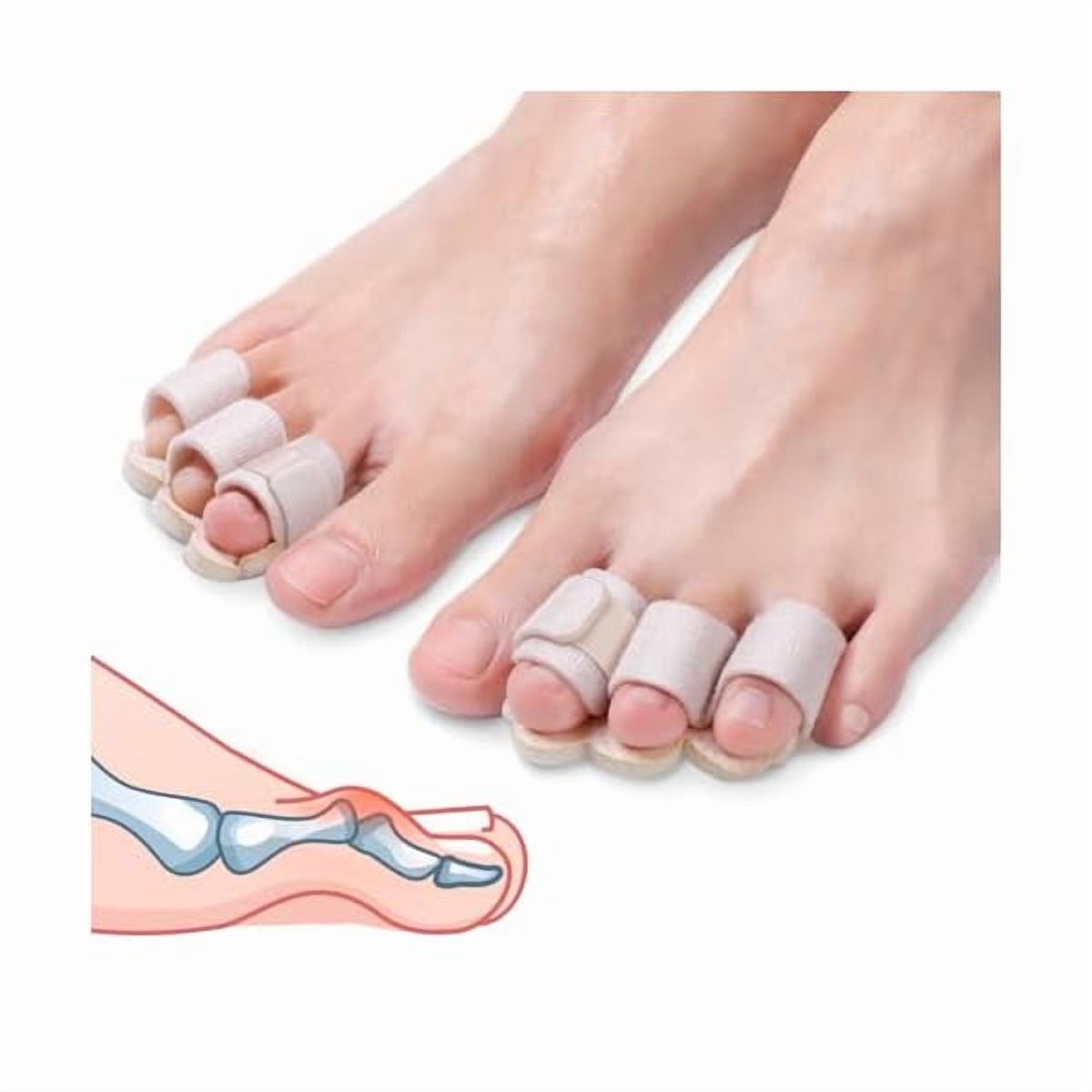 ZLCHammer Toe Straightener Corrector Splint Brace for Women fit 2nd 3rd ...