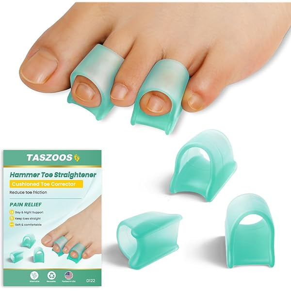 ZLCHammer Toe Straightener Corrector for Women & Men - 6pcs(Green ...