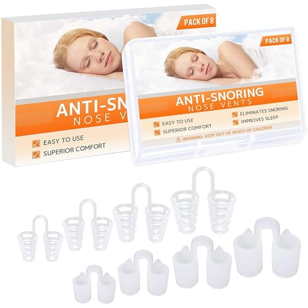 ZLCNose Vent Sinus Relief Dilator (Pack of 8 Various Sizes) - A Simple ...