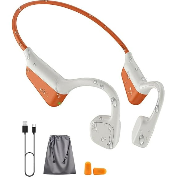 ZLCOpen-Ear Bone Conduction Headphones, HiFi Dual Stereo Bluetooth ...