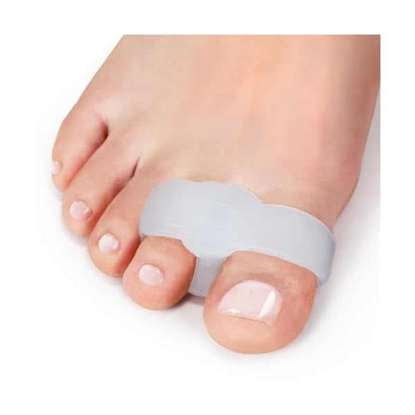 ZLCPack of 12 Bunion Toe Separators Corrector for Big Toe, (0.29" Thick ...