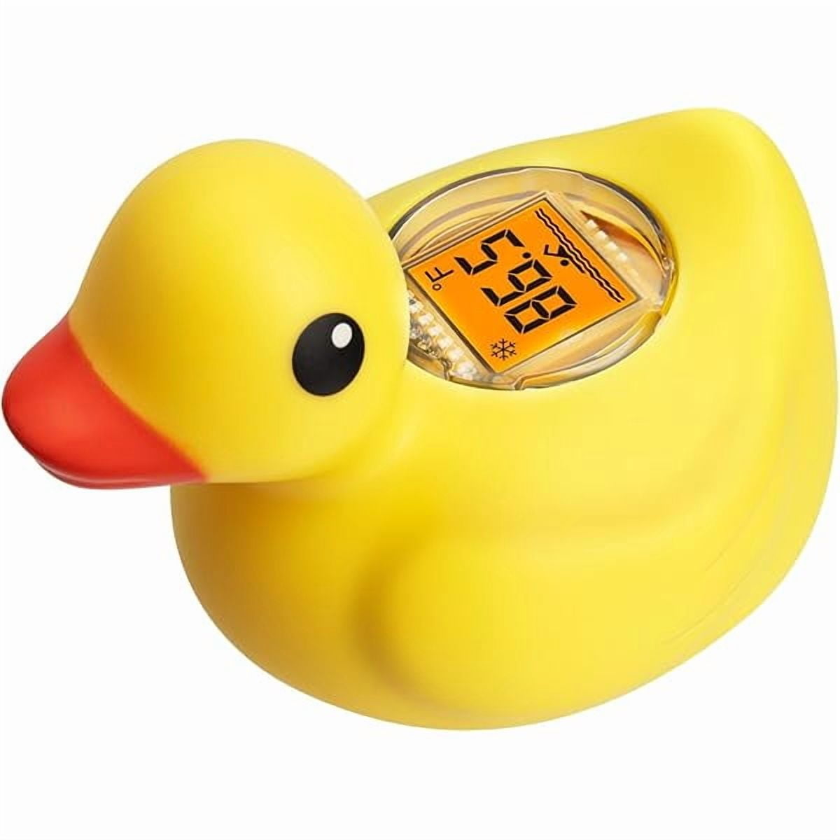 ZLCRechargeable Baby Bath Thermometer Duck Digital Floating Shower ...