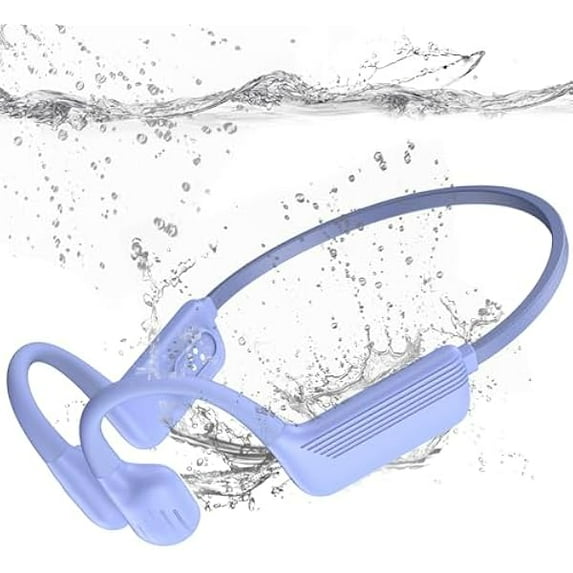 ZLCSwimming Headphones-Bone Conduction Headphones, IP68 Waterproof Open ...