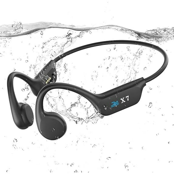 ZLCSwimming headphones-bone conduction headphones, IP68 waterproof ...