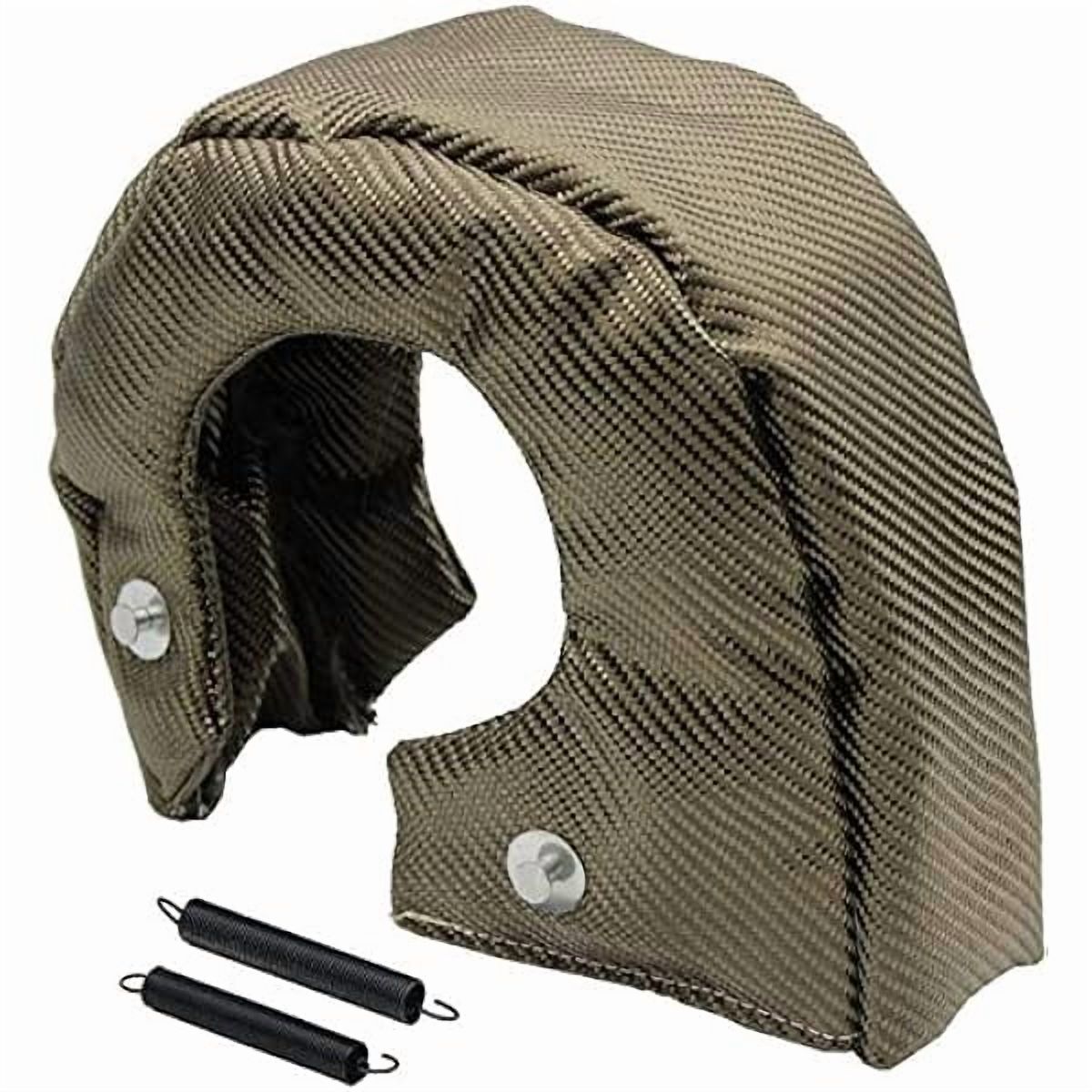 ZLCT4 Titanium Turbo Blanket Heat Shield charger Cover Wrap for T4 GT40 ...