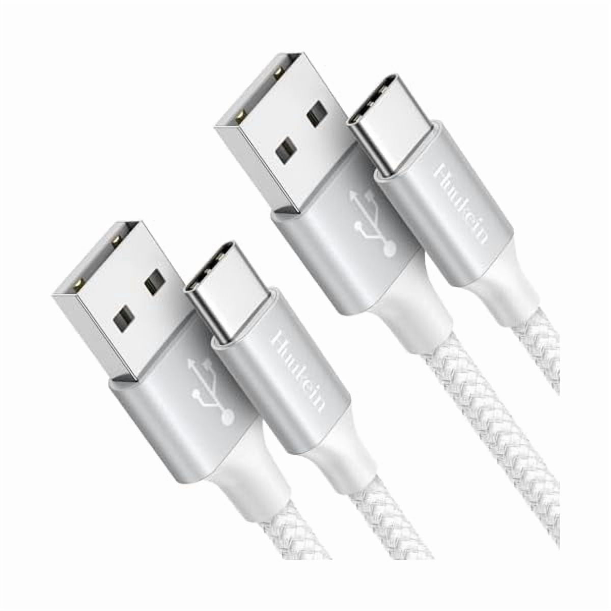 ZLCWhite USB C Cable 10ft, 2 Pack Long USB A to USB C Cable Fast ...