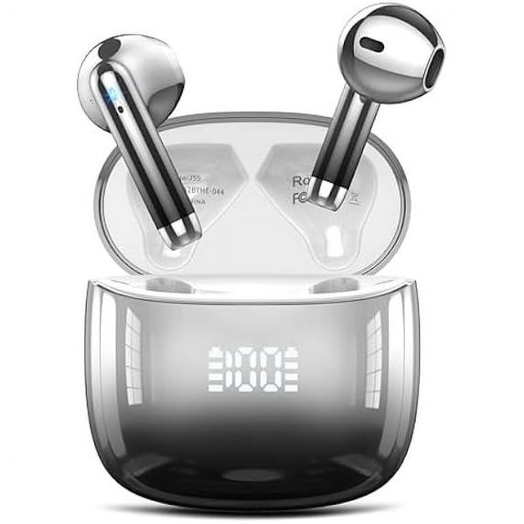 ZLCWireless Earbuds, Bluetooth Headphones 48H Playtime Ear Buds with ...