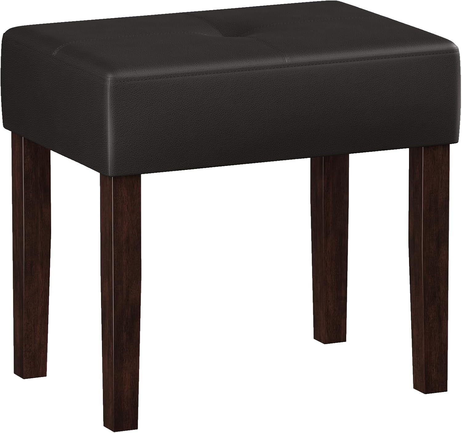 ZLERP 20 Inch Wide Rectangle Ottoman Bench for Makeup Room, Vanity ...