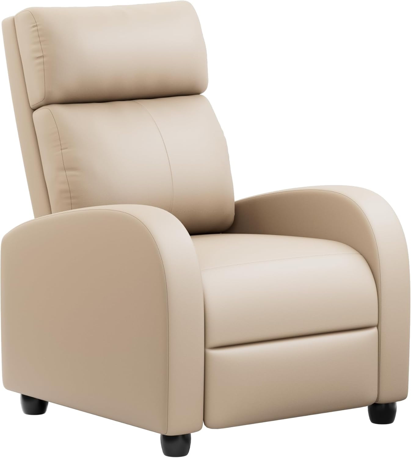 ZLERP Recliner Chair Adjustable Home Theater Single Recliner Sofa ...
