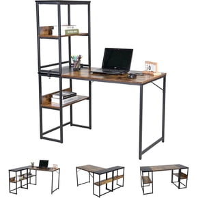 Bookshelf Desk Combo