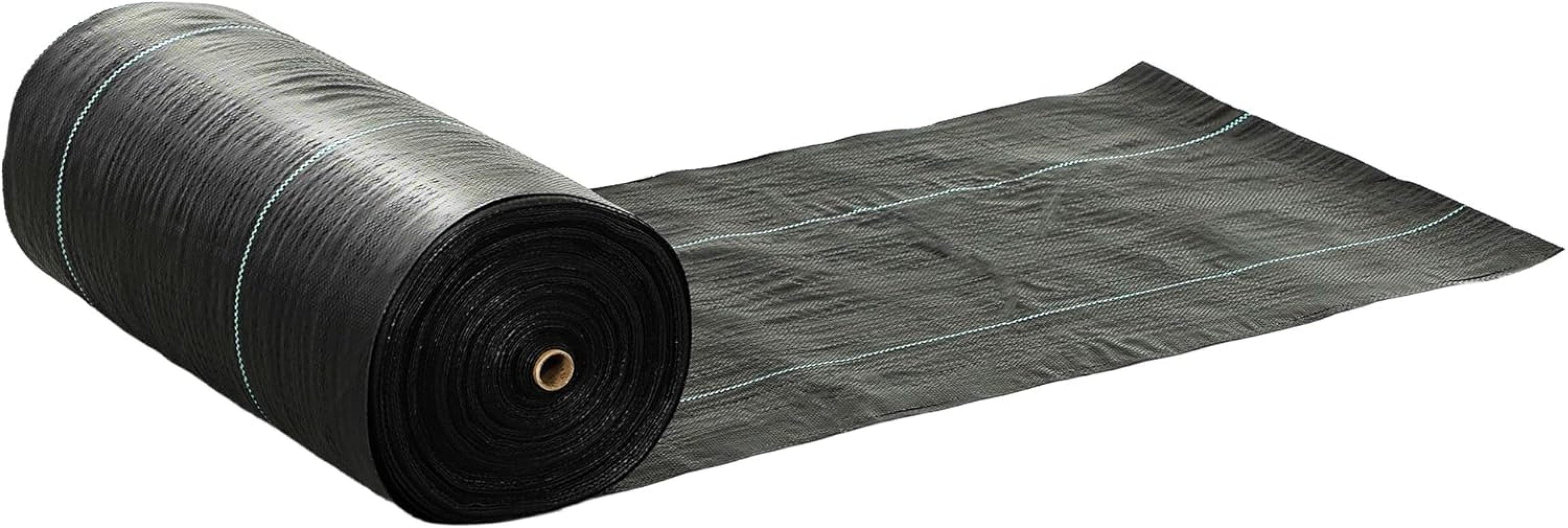 ZLGP 4FT x 300FT Weed Barrier Landscape Fabric Heavy Duty, 5oz Woven ...