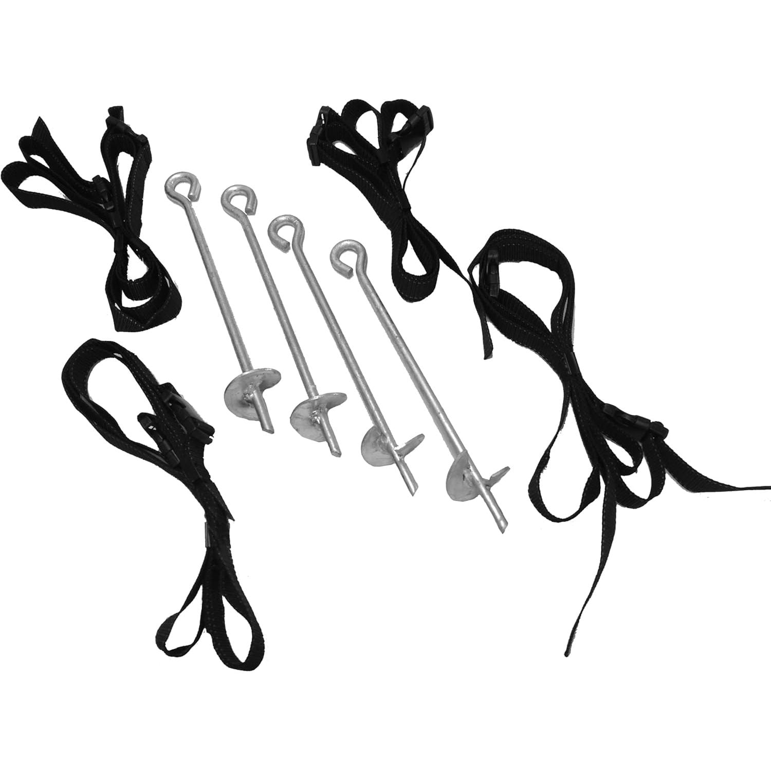 ZLGP Heavy Duty Trampoline tie Down Anchor, Trampoline Stakes Set of 4 ...