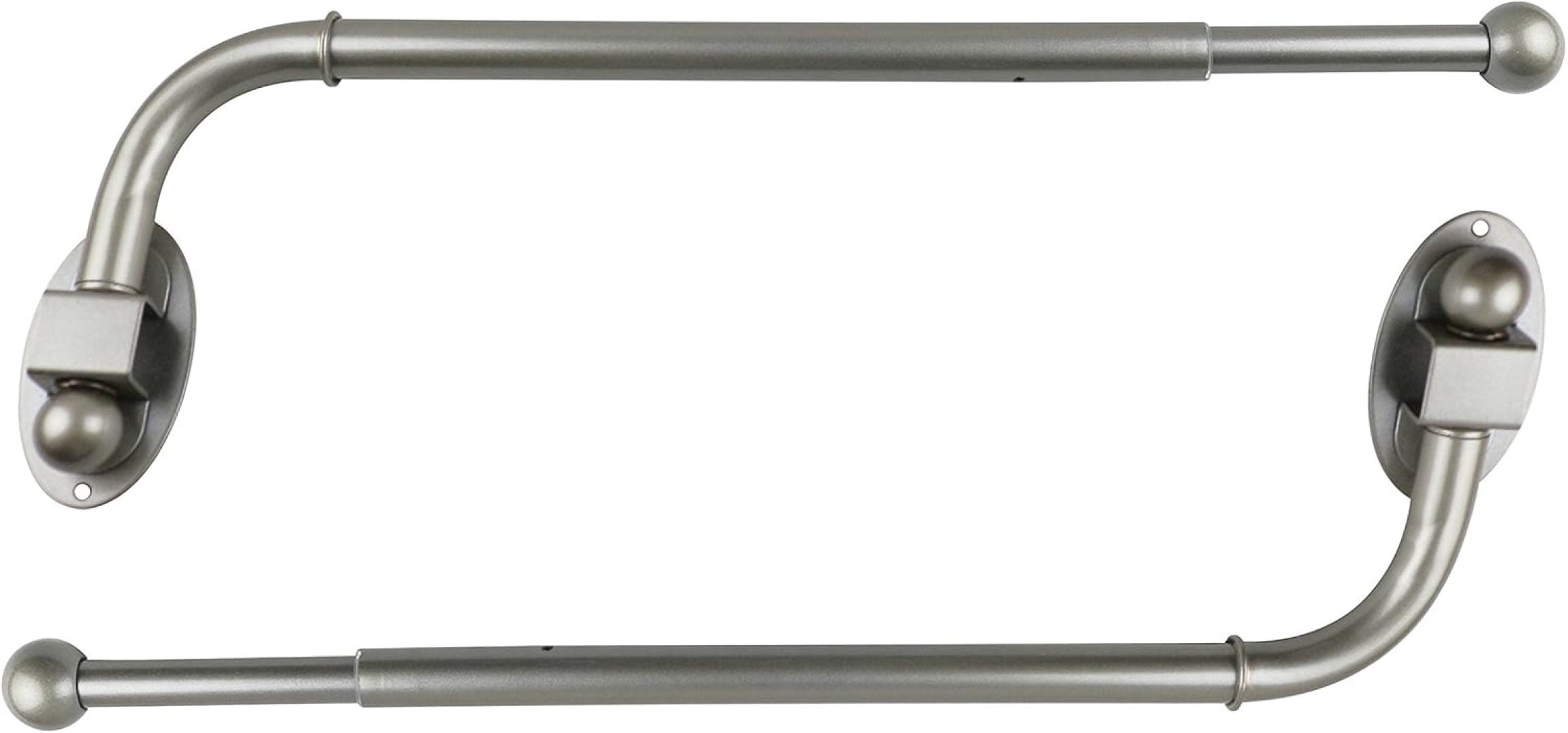 ZLGP Set of 2 Swing Arm Rods, 3/4-inch Diameter, 14-inch to 24-inch ...